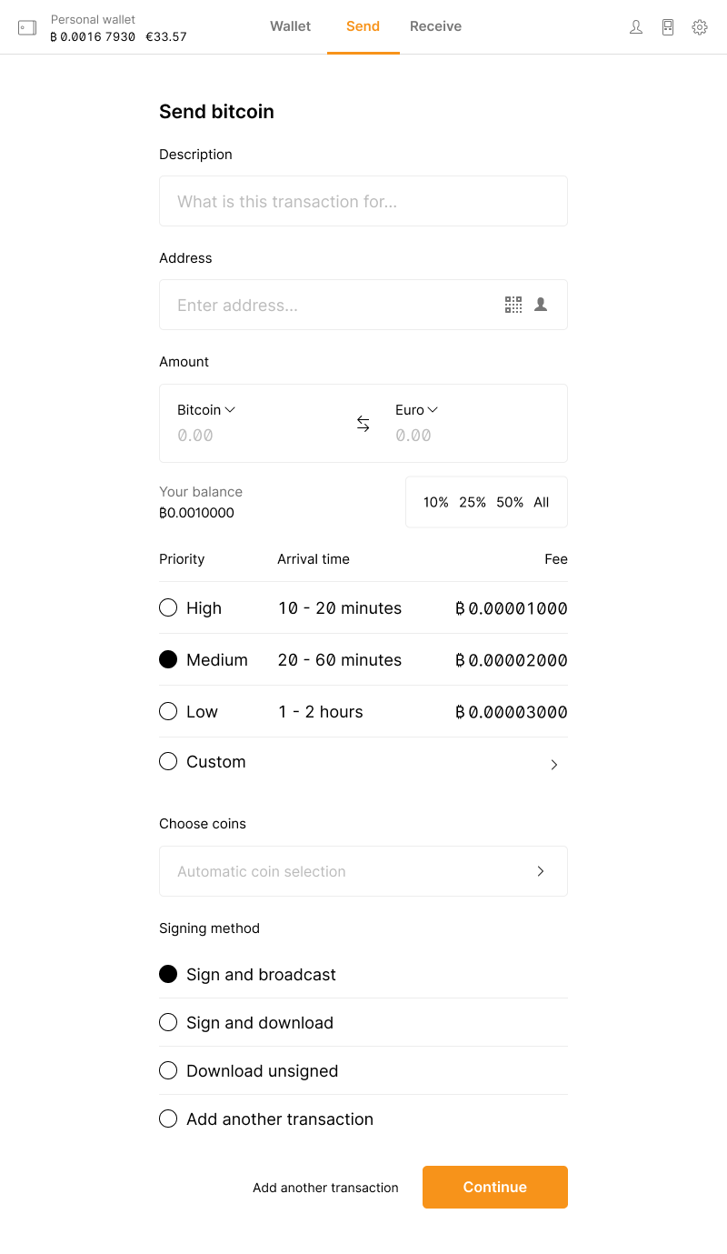Common user flows | Bitcoin Design