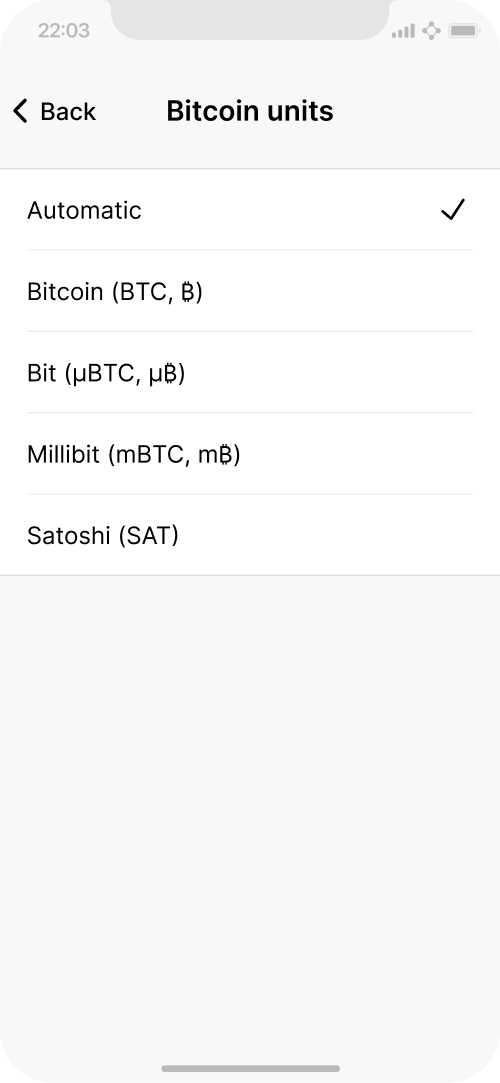 Units & symbols | Bitcoin Design
