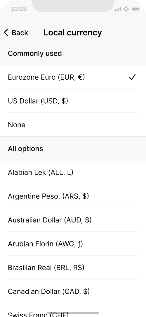 Units & symbols | Bitcoin Design